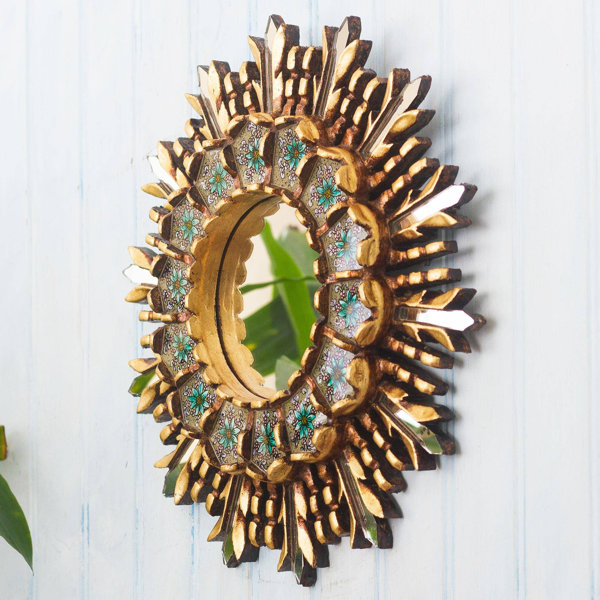 Bungalow Rose Round Wall Mirror | Wayfair