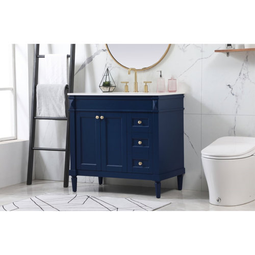 Blue Bathroom Vanities You'll Love | Wayfair