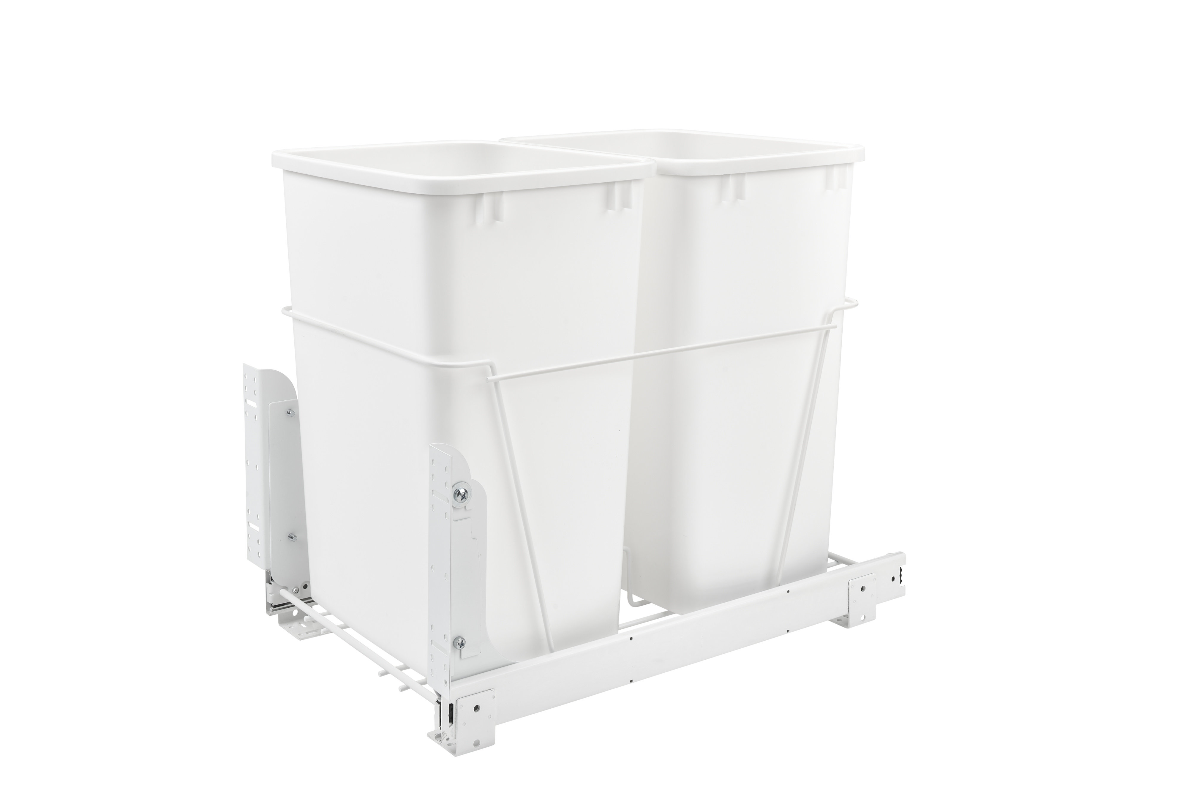 Rev-A-Shelf White Steel Pullout Waste/Trash Container - Wayfair Canada