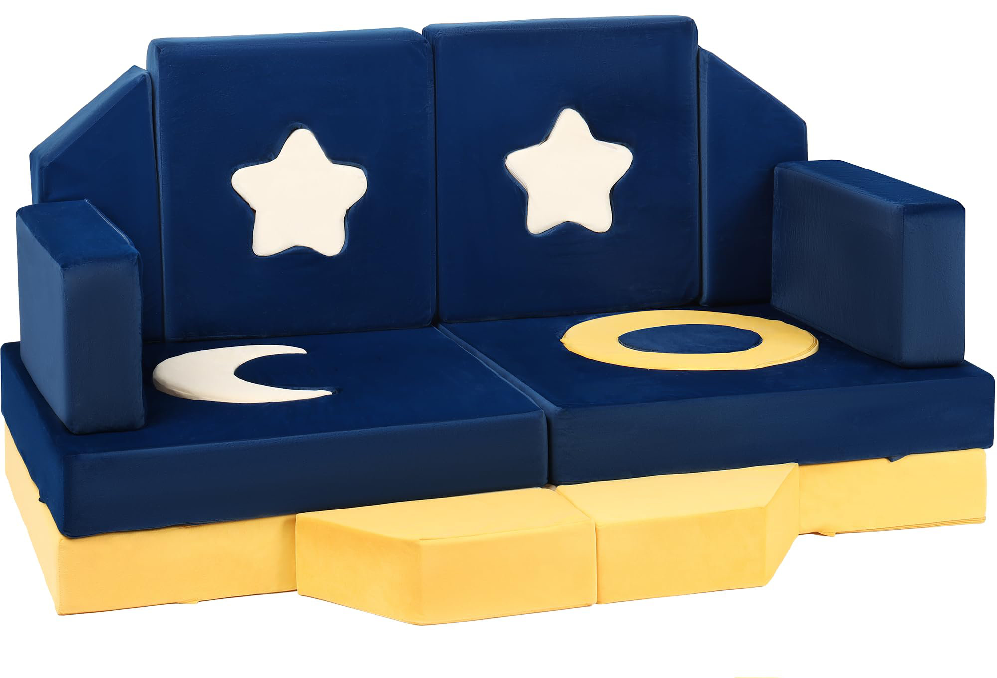 Isabelle & Max™ 21pcs Modular Play Couch- Universe Theme Couch Building ...
