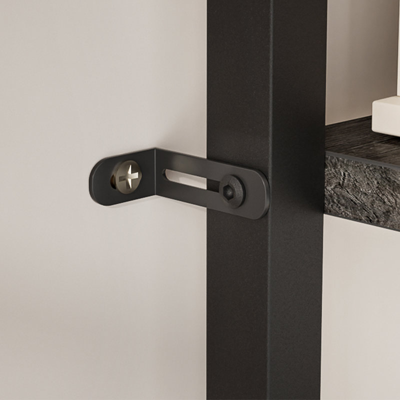 17 Stories 61.4" Tall Storage Bookcase with Drawers, Lock and Charging ...