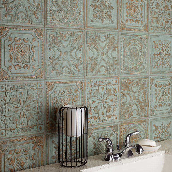 Merola Tile Fitz 8" x 8" Ceramic Patterned Wall Tile & Reviews | Perigold