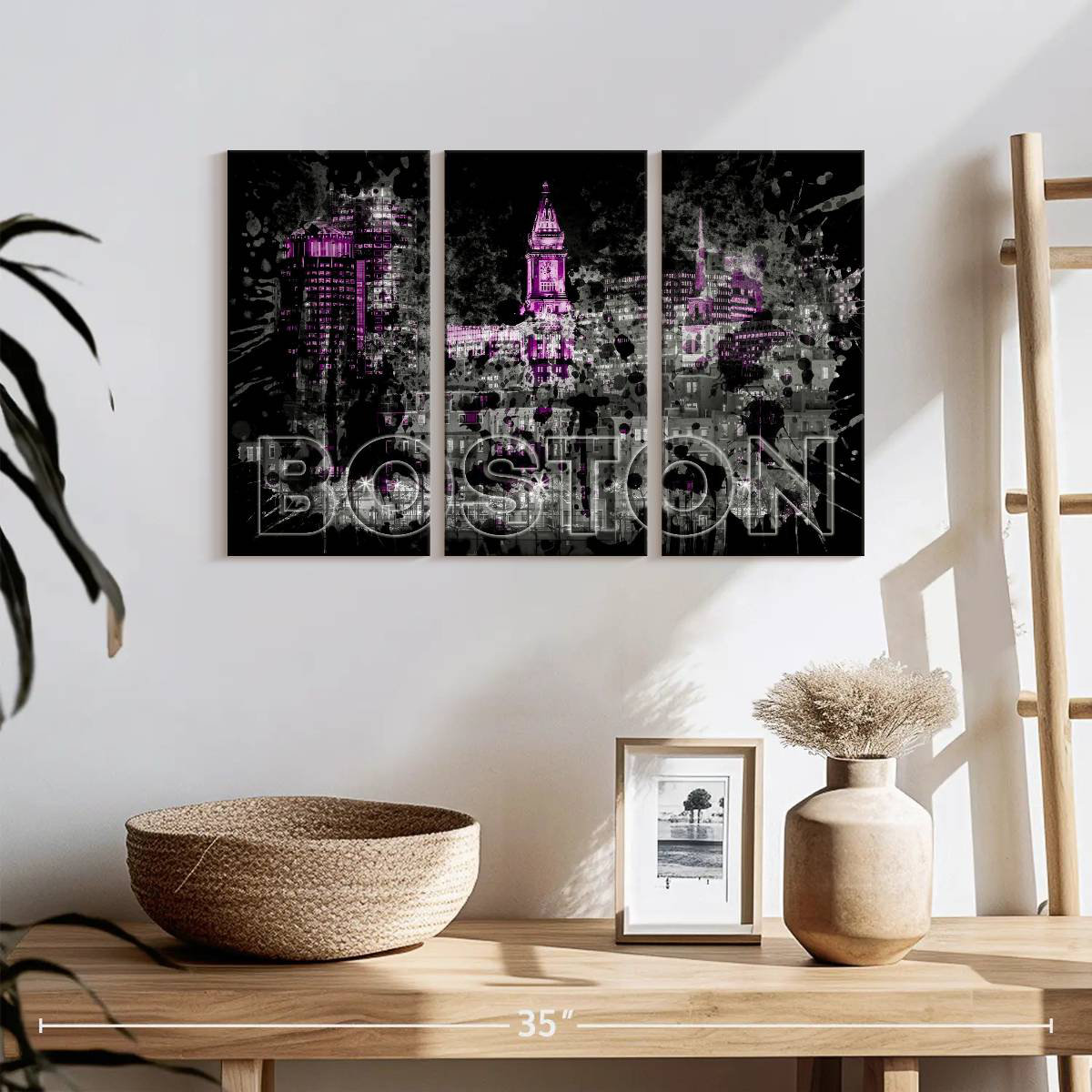 Ebern Designs Sebbie Boston Skyline Pop | Wayfair