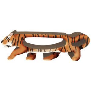 Tucker Murphy Pet™ Chilson Shapes Tiger Cardboard Scratching Board ...