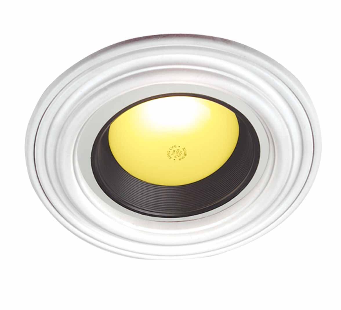 The Renovators Supply Inc. Spot Light Ring Trim Ceiling Medallion ...