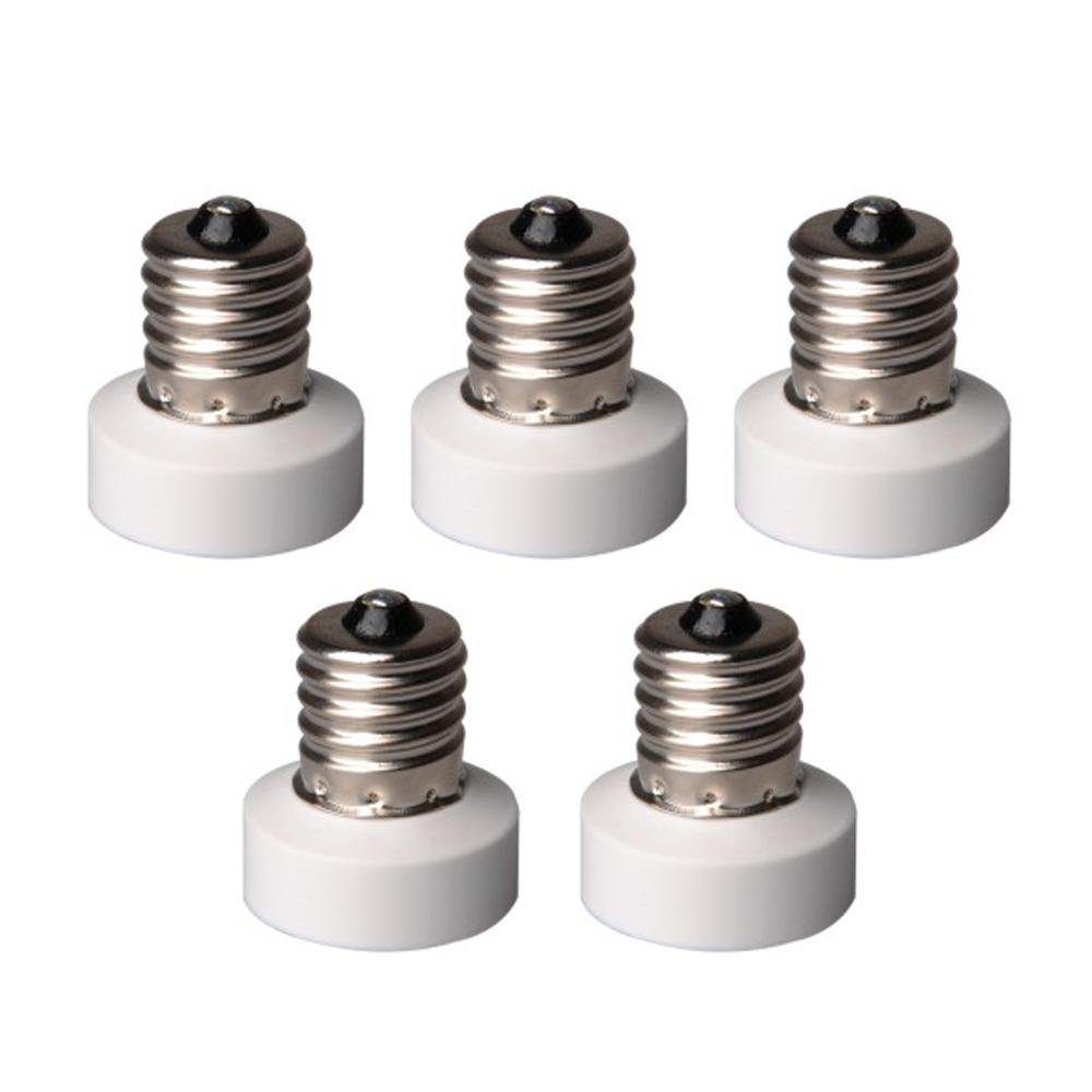 Newhouse Lighting Intermediate to Candelabra Light Bulb Socket Adapter ...