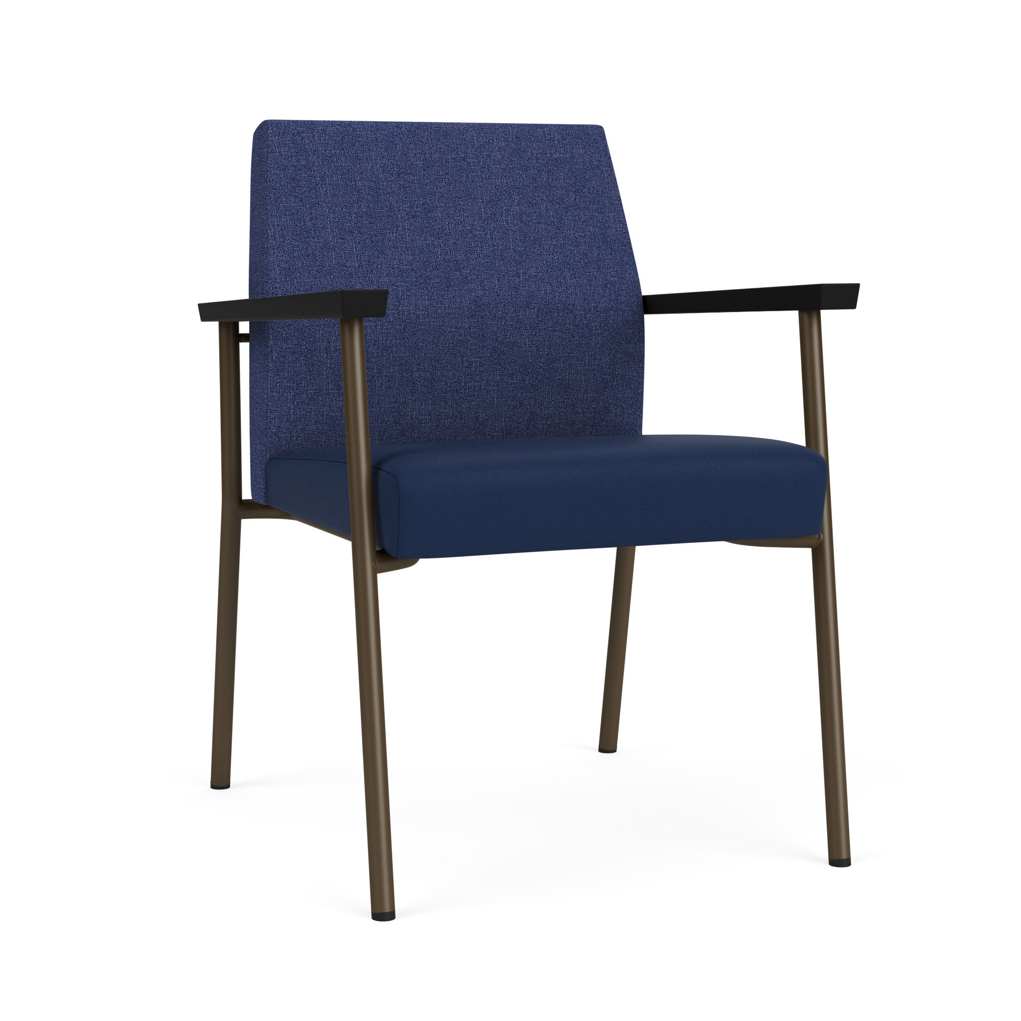 Lesro Mystic Waiting Reception Guest Chair Metal Frame | Wayfair