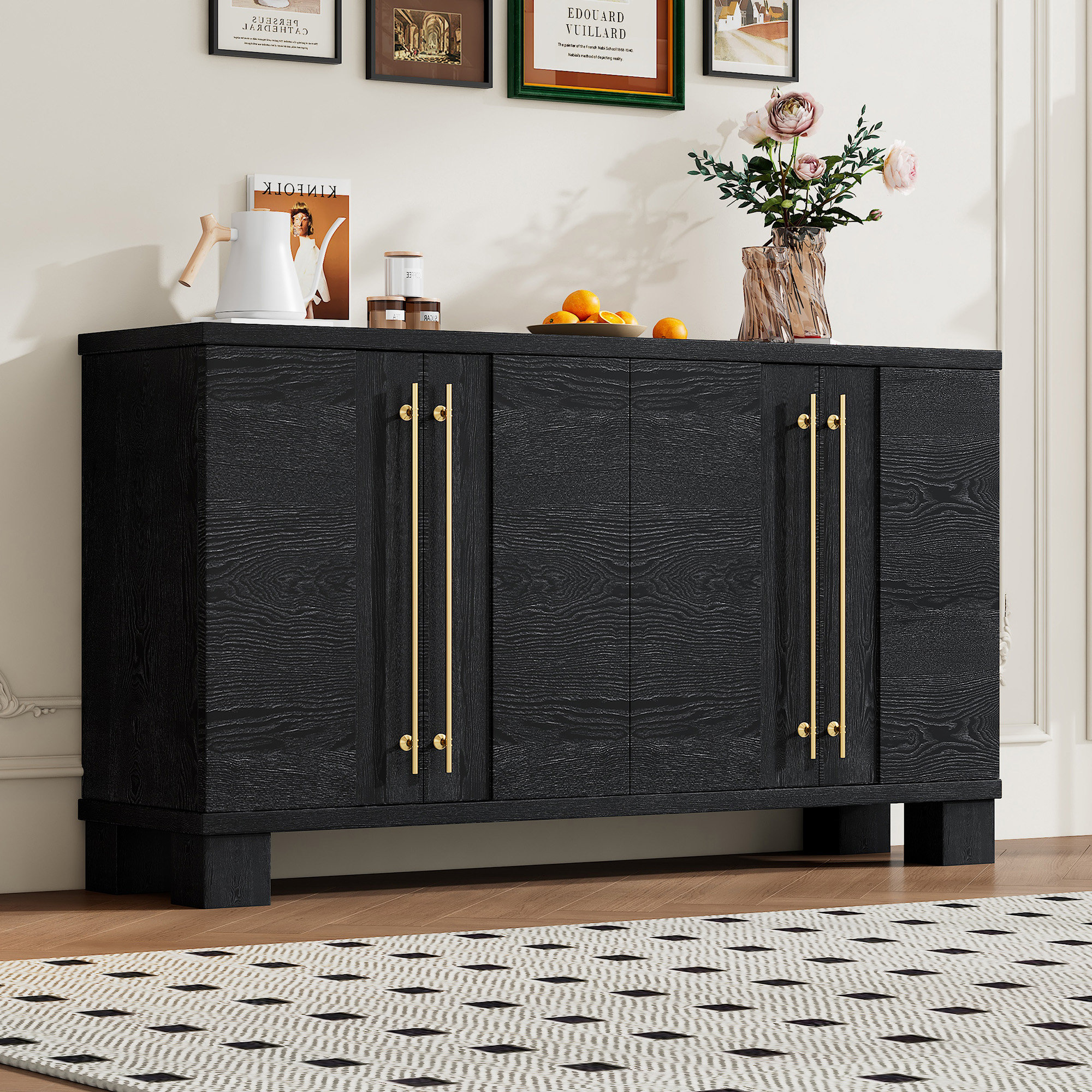 Ebern Designs Sideboard Buffet Cabinet With Storage | Wayfair