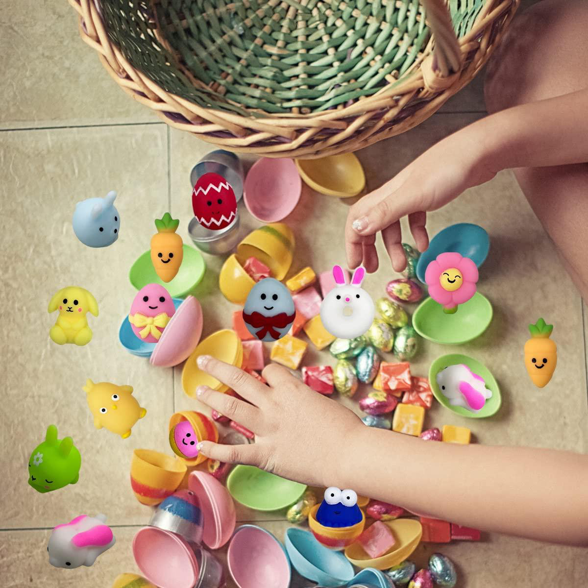 ZAALBA 100 PCS Easter Mochi Squishy Toys | Wayfair