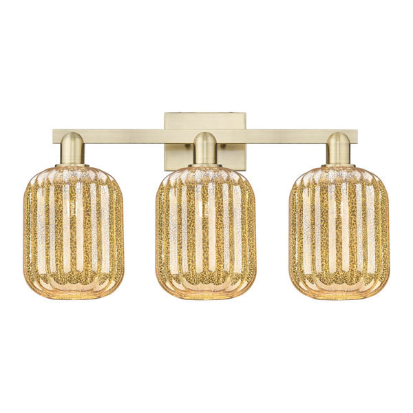 3 Light Bronze Bathroom Vanity Lighting You'll Love | Wayfair