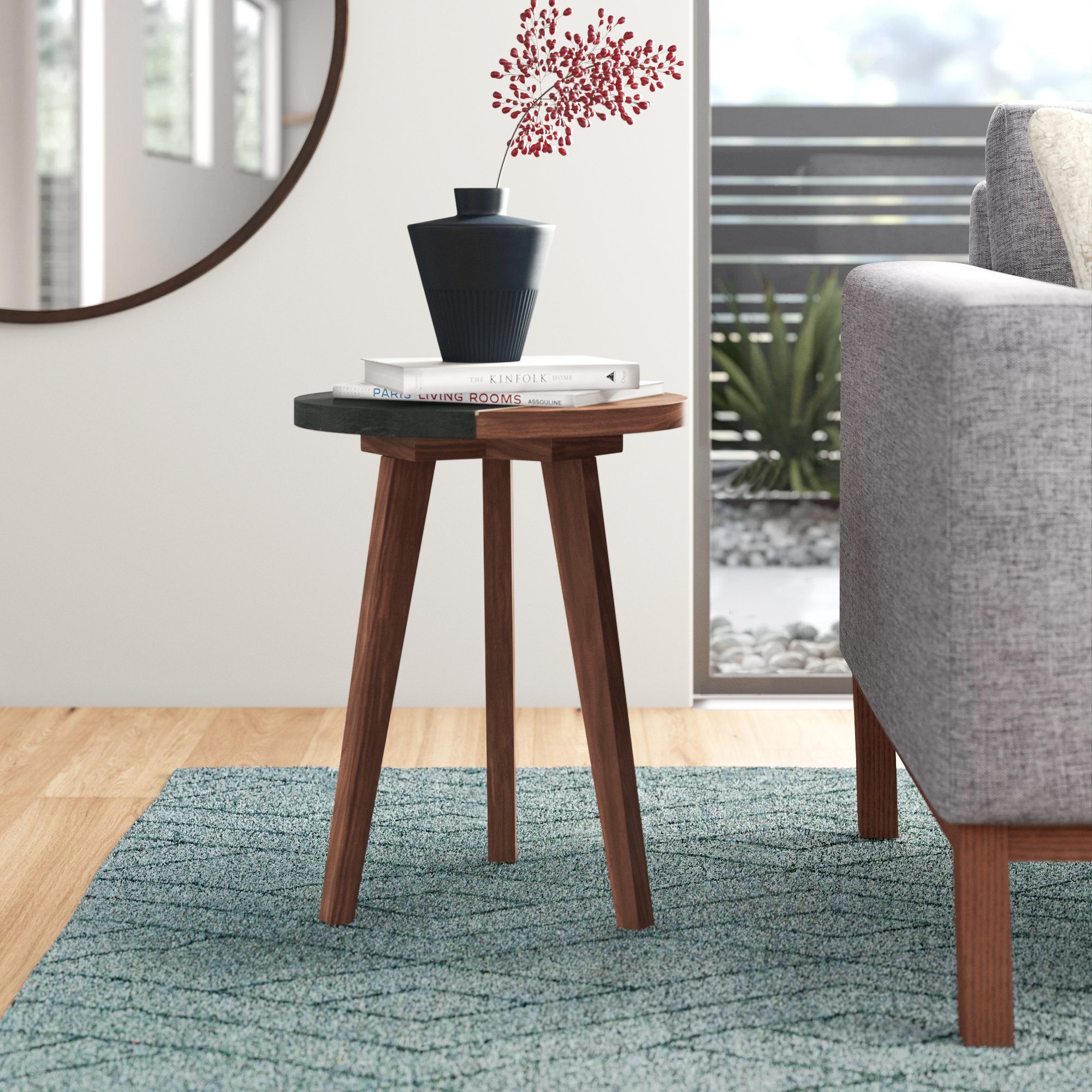 Wade Logan® Amy-Jayne 3 Legs End Table & Reviews | Wayfair