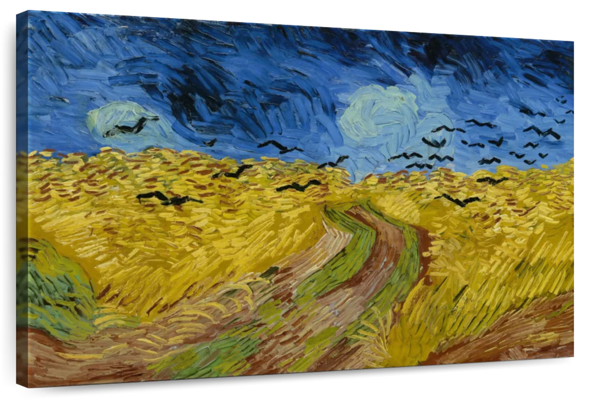 Elephant Stock Wheatfield With Crows | Wayfair