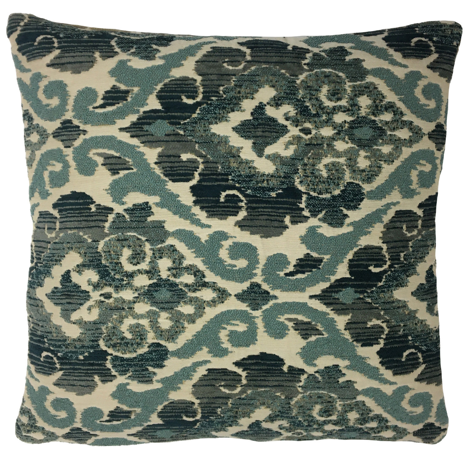 The Pillow Collection Damask Throw Pillow | Wayfair