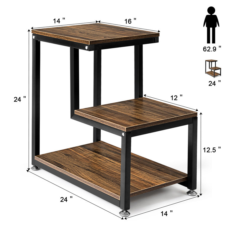 Wrought Studio Seely End Table | Wayfair