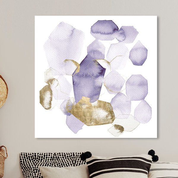 East Urban Home Amethyst Jewel - Wrapped Canvas Art Prints | Wayfair.co.uk