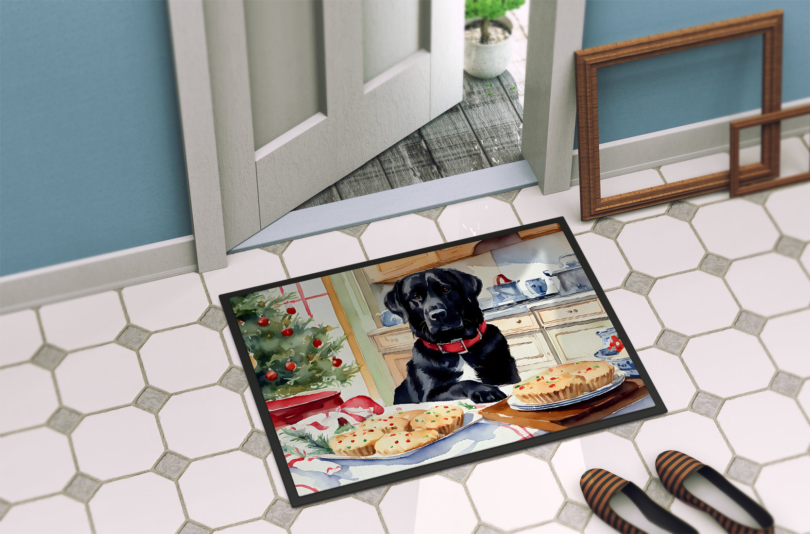 The Holiday Aisle® Labrador Retriever Junya Doormat DAC3837 | Wayfair