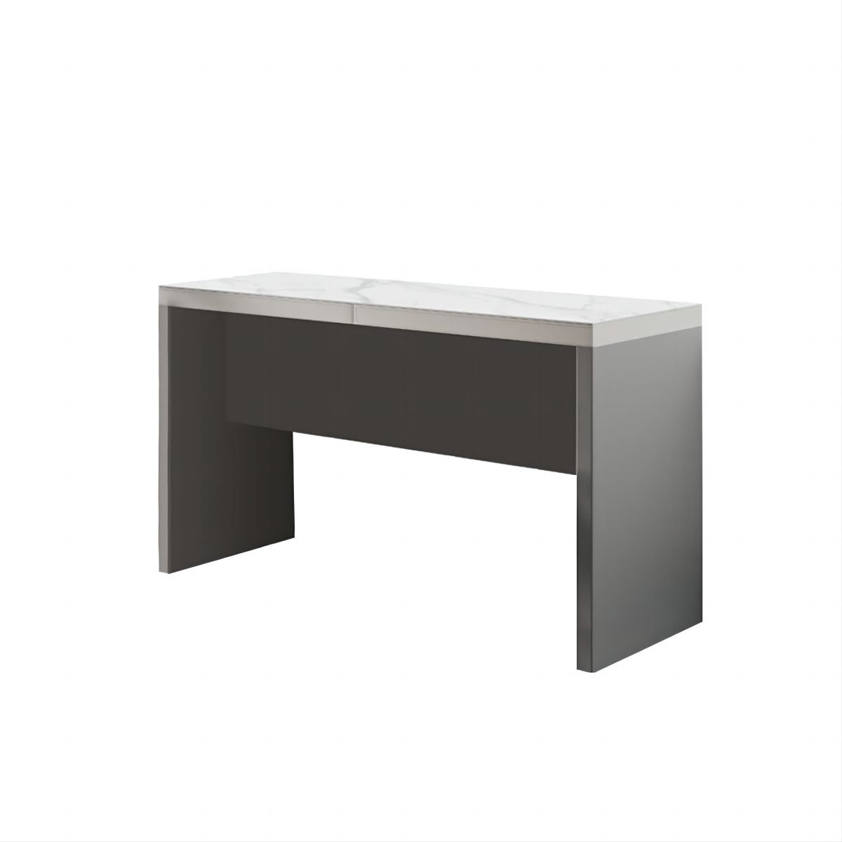 Recon Furniture 47.24"White Sintered Stone desktop Modern Bar table ...