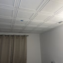 A La Maison Ceilings Line Art 1.6 ft. x 1.6 ft. Polystyrene Glue-up ...