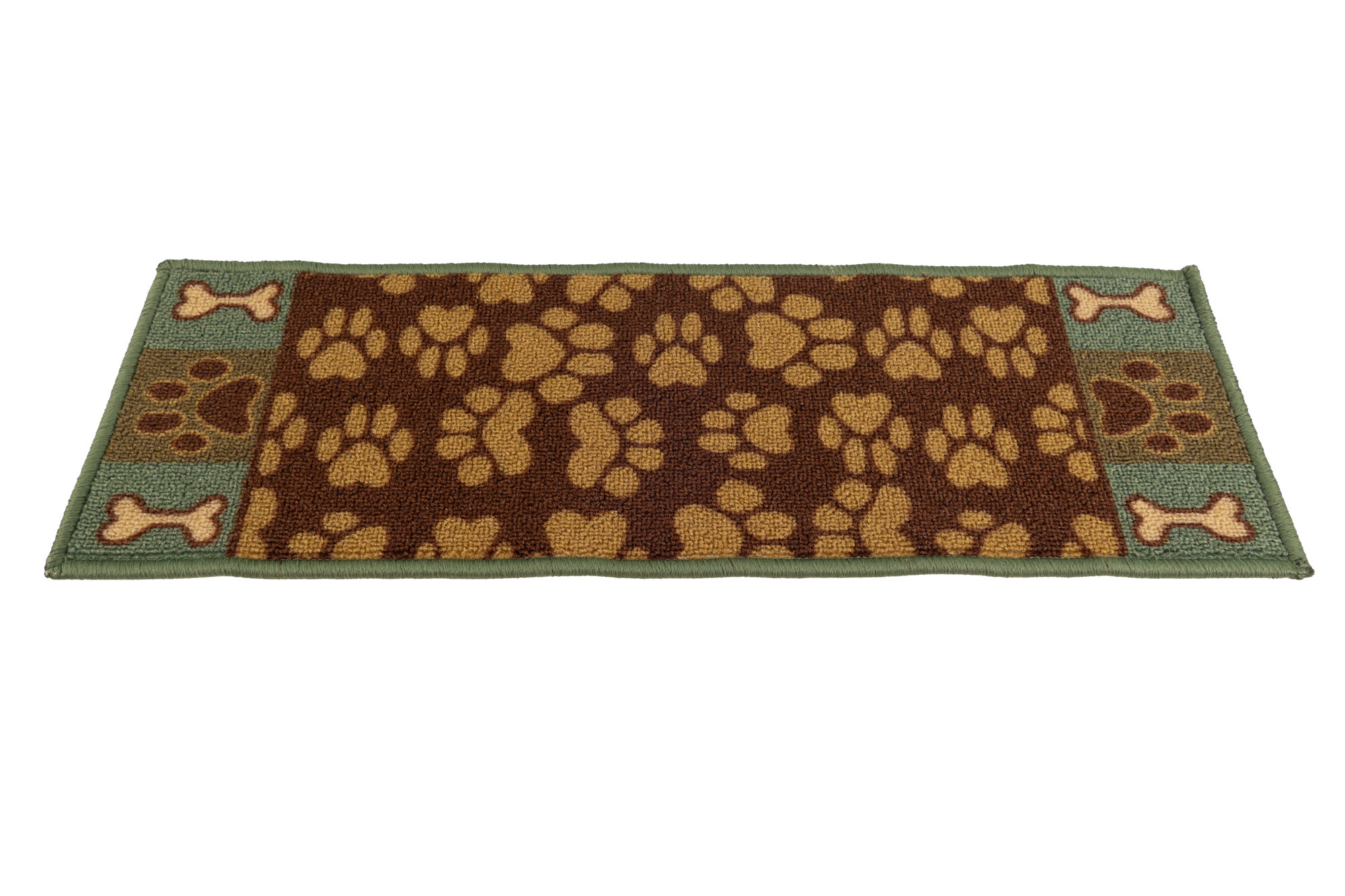 Winston Porter Slip Resistant Stair Treads Machine Washable Pet Paw ...