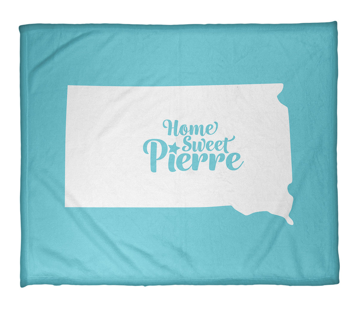 ArtVerse Pierre South Dakota Fleece Throw | Wayfair