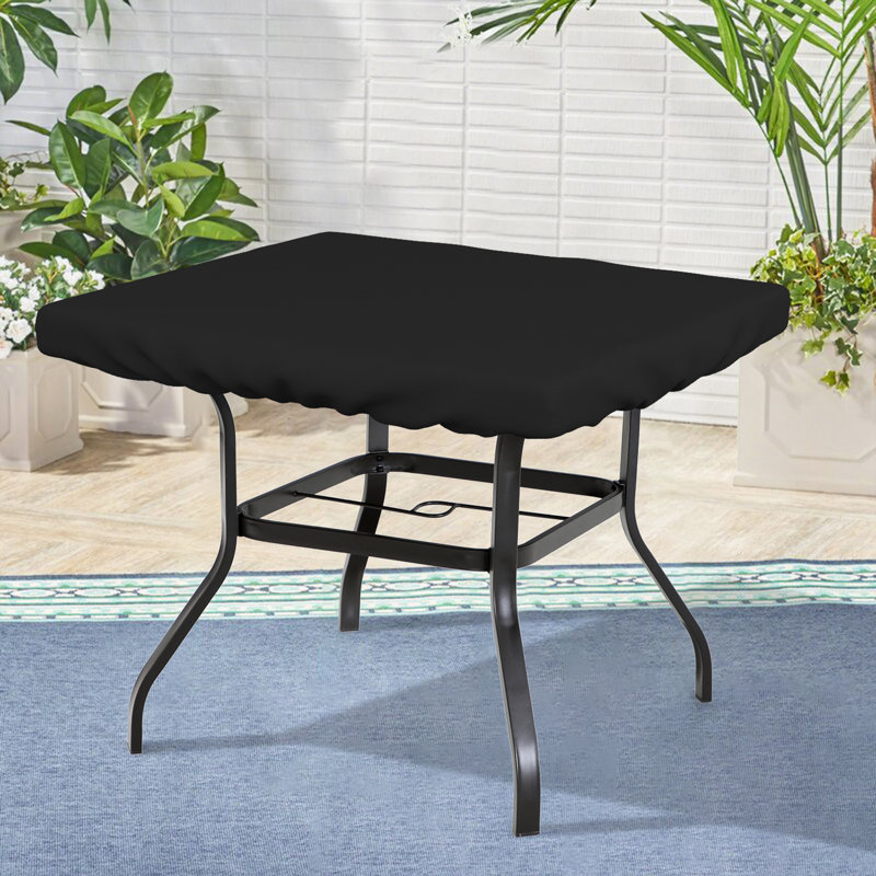 Arlmont & Co. Heavy-Duty Multipurpose Square Patio Table Top Cover ...