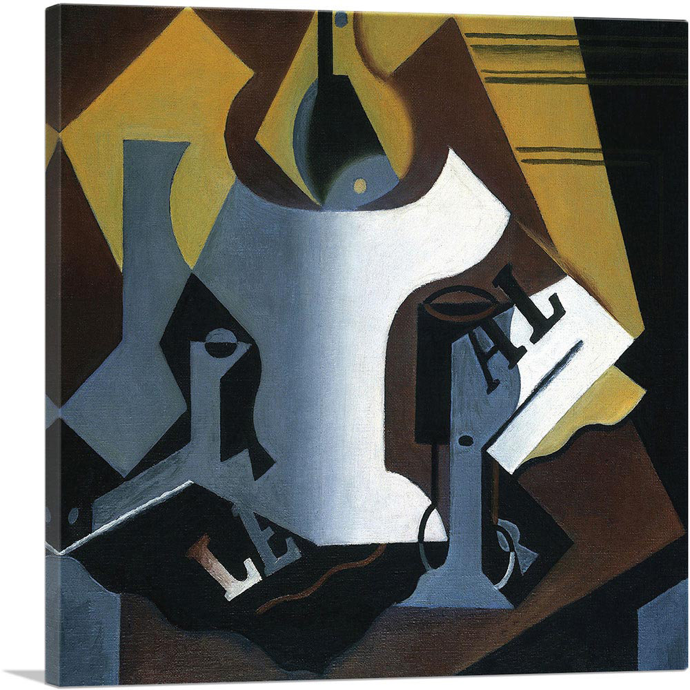 ARTCANVAS The Newspaper 1919 On Canvas by Juan Gris Print - Wayfair Canada