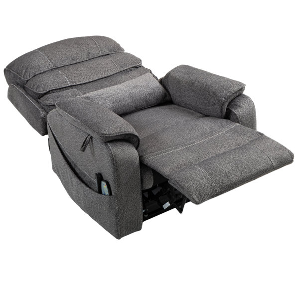 Latitude Run® Oversized Lift Chair Lay Flat 74.8" Length, Large Power ...