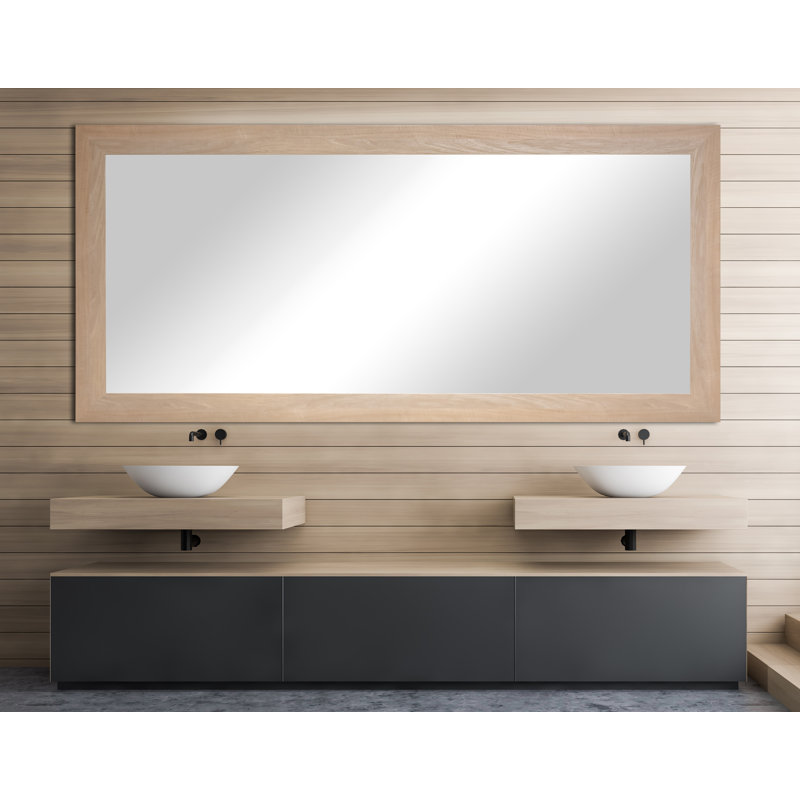 Wade Logan® Samford America Traditional Bathroom Mirror & Reviews | Wayfair