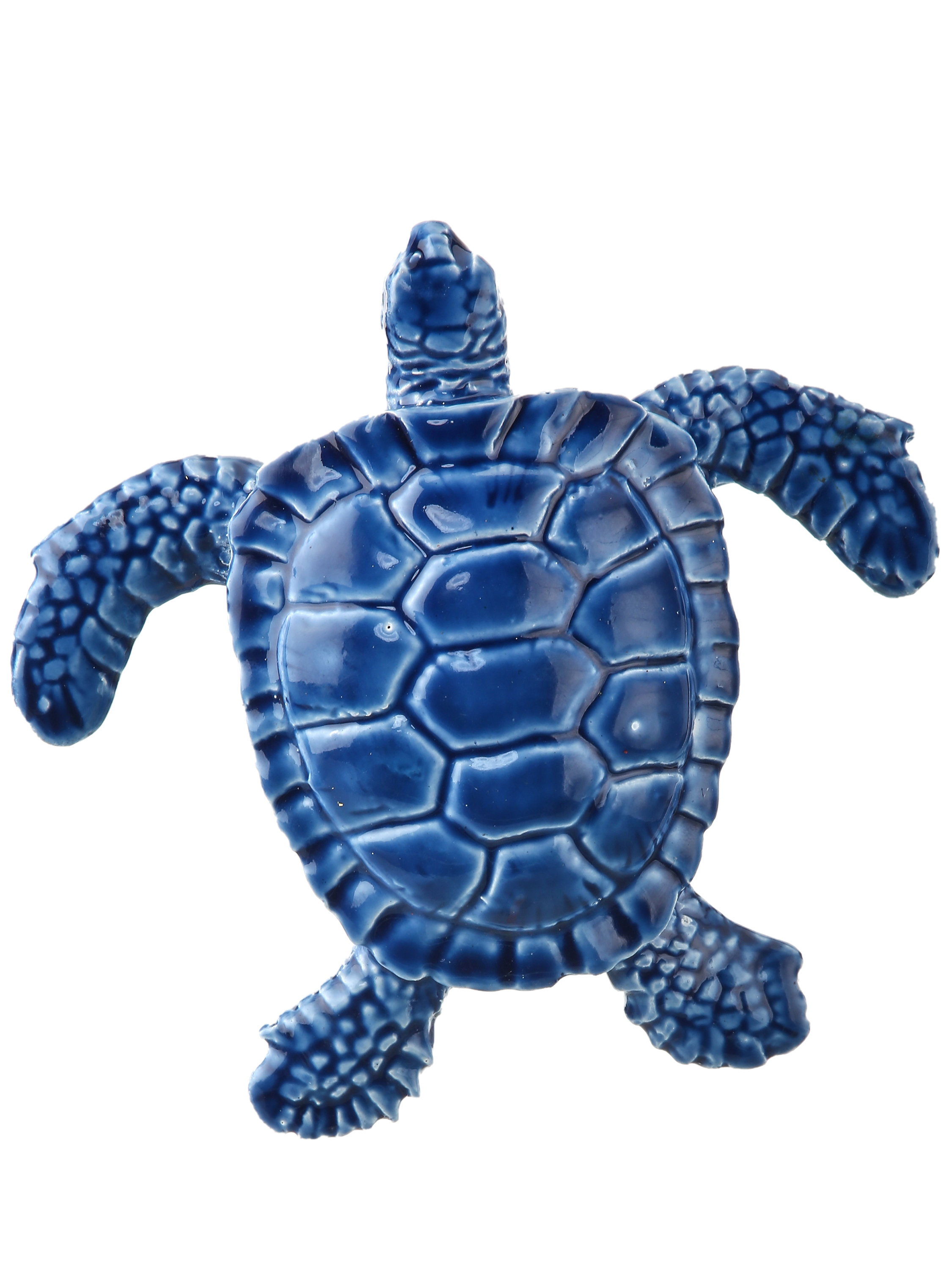 Bay Isle Home™ Resin 'Ceramic' Baby Sea Turtle Figurine | Wayfair