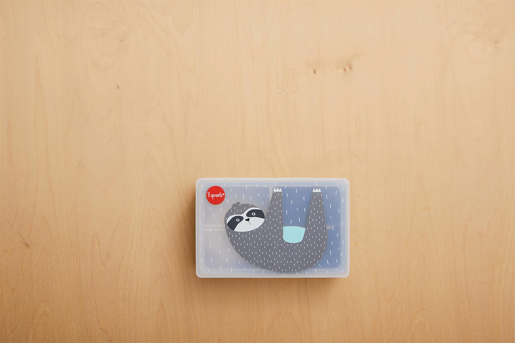 3 Sprouts - Silicone Lunch Bento Box for Kids - Food Storage Container ...