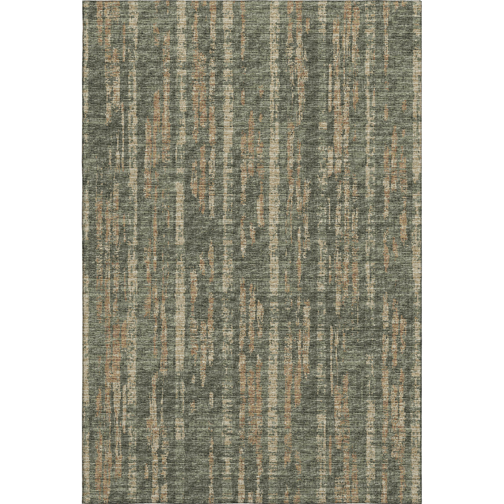 Hokku Designs Premium Machine Washable Tiream Green Rug | Wayfair