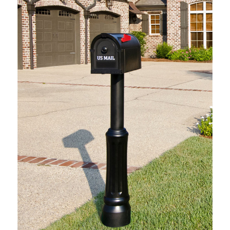 Postal Pro Mailboxes Madison 50" H Surface Mount Decorative Post ...