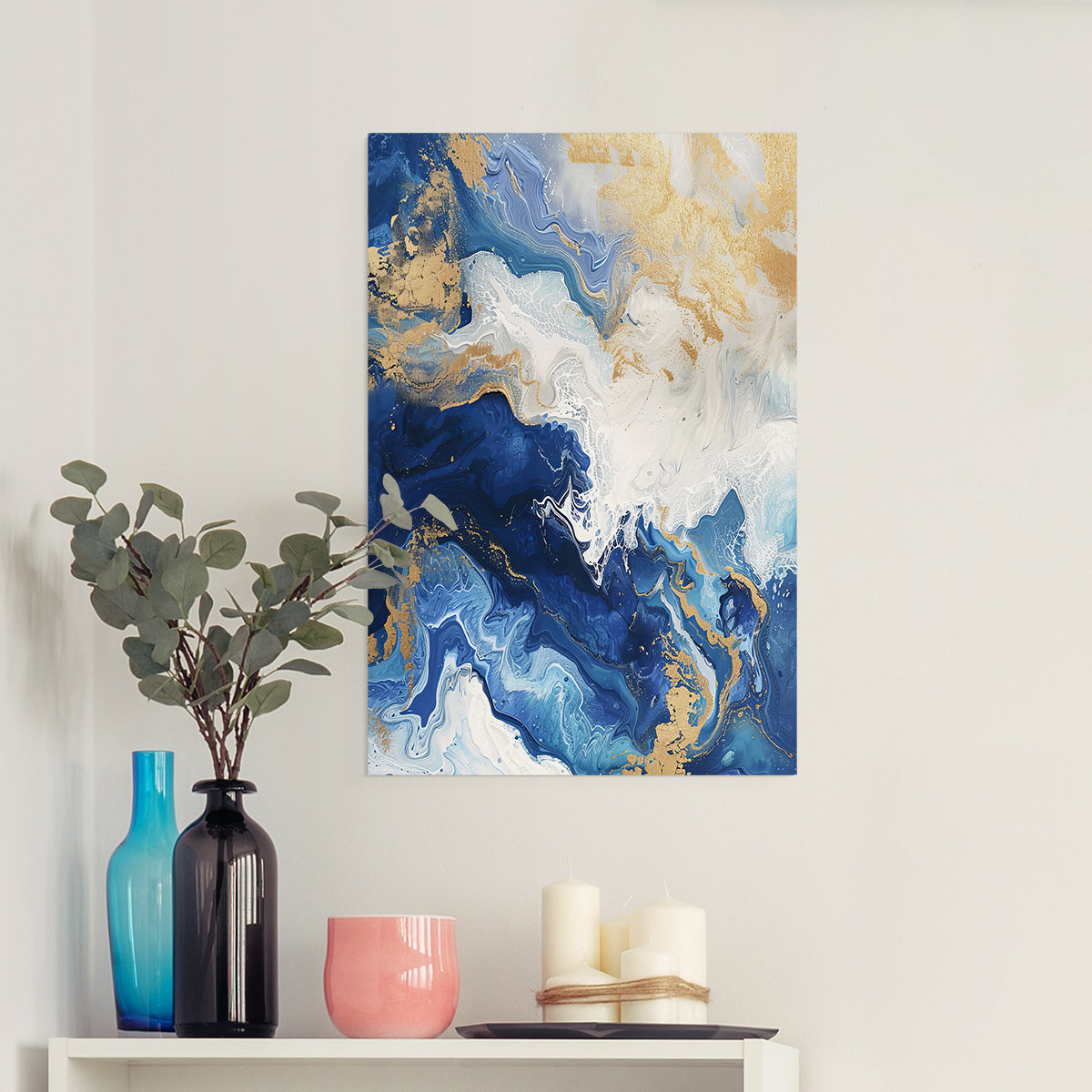 Wrought Studio™ ABSTRACT Series CDV -Canvas Print Only - NOT FRAMED ...