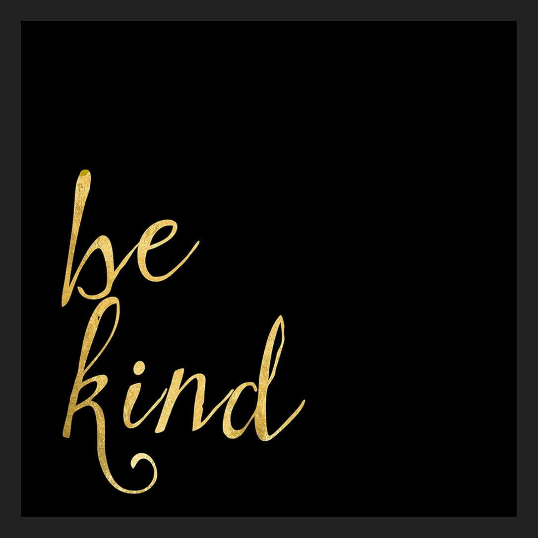 Mercer41 Be Kind by Brandi Fitzgerald - Textual Art Print | Wayfair