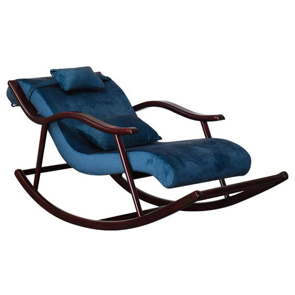 SUPROT Handmade Luxury Rocking Chair Solid Wood Rocking Chair | Wayfair