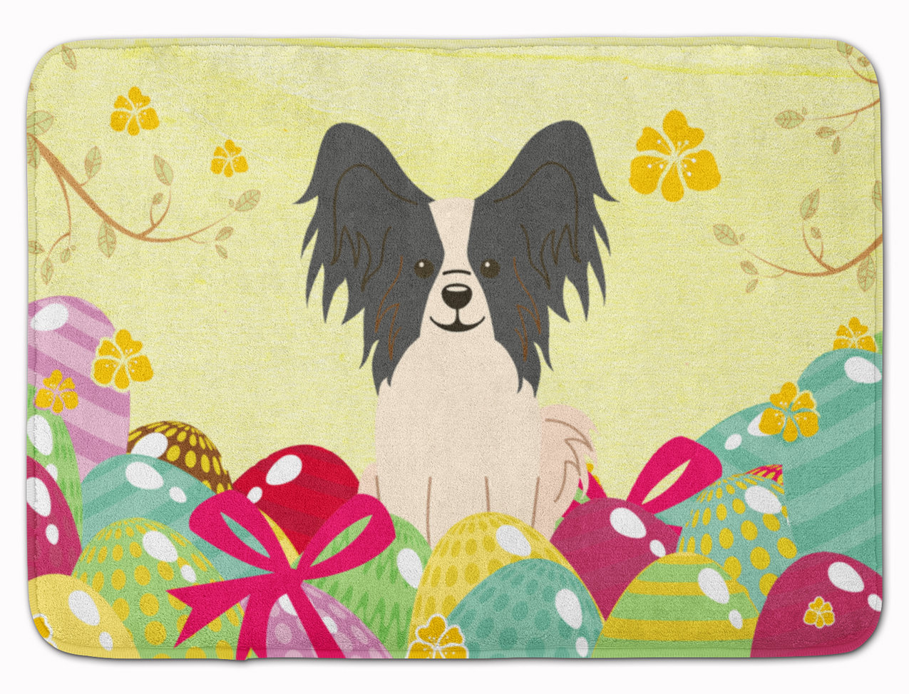 The Holiday Aisle® Saroyan Easter Eggs Papillon Sable Rectangle ...