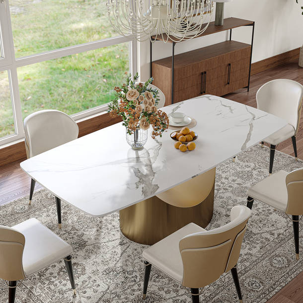 Fallin Extendable Pedestal Dining Table at Rodger Morales blog