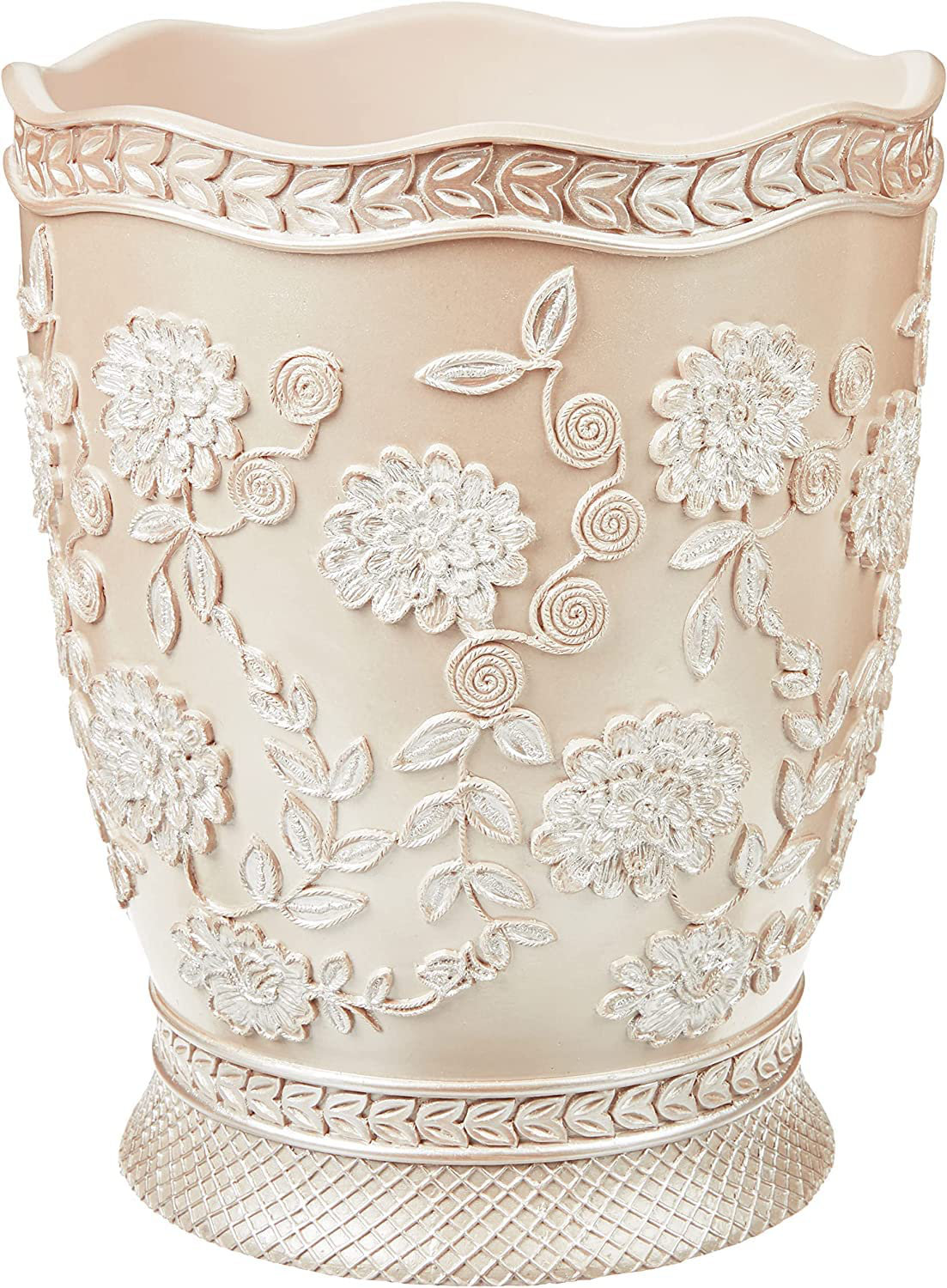 tangmaikeji Decorative Trash Can For Bathroom, Office & Bedroom - 2.1 ...