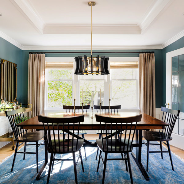 Mercer41 Jaivan 4 - Light Dimmable Drum Pendant | Wayfair