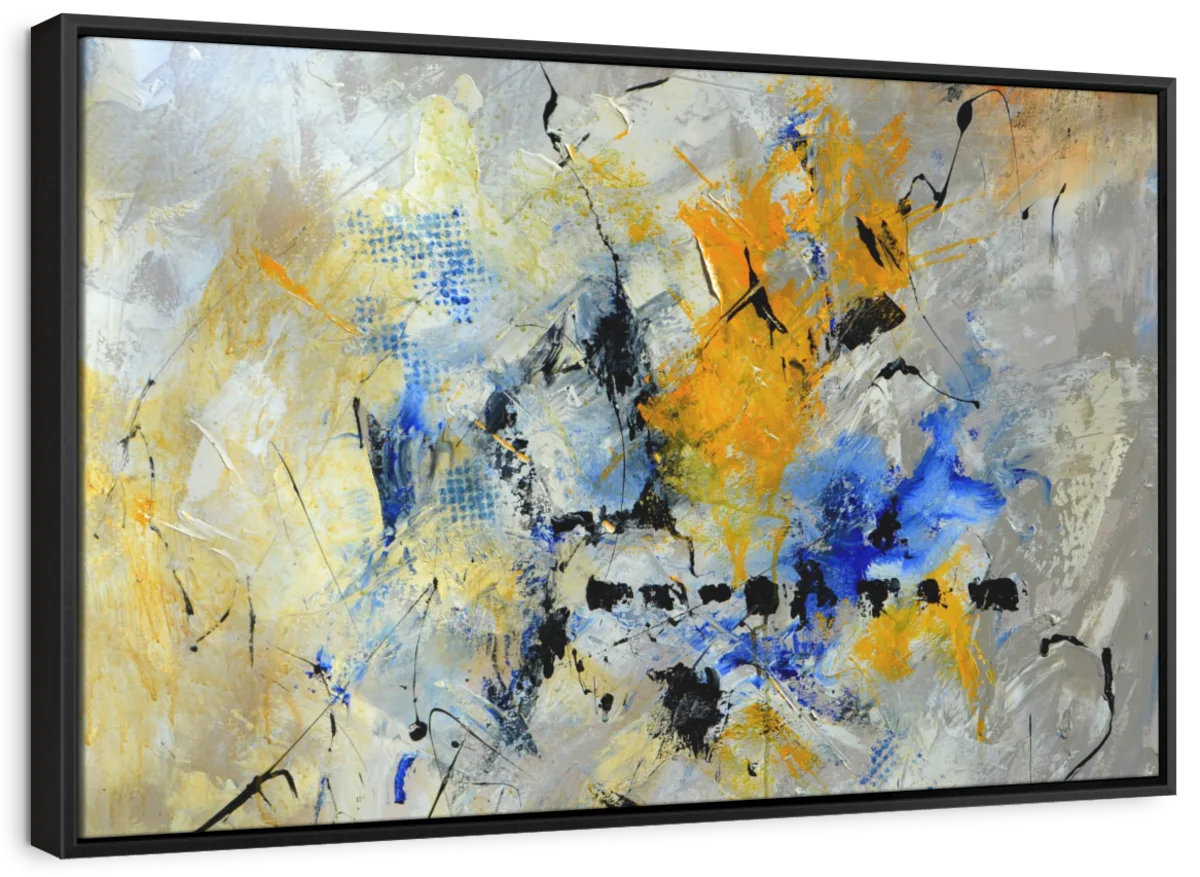 Wrought Studio™ Fluttering Heart Abstract Canvas Print | Wayfair