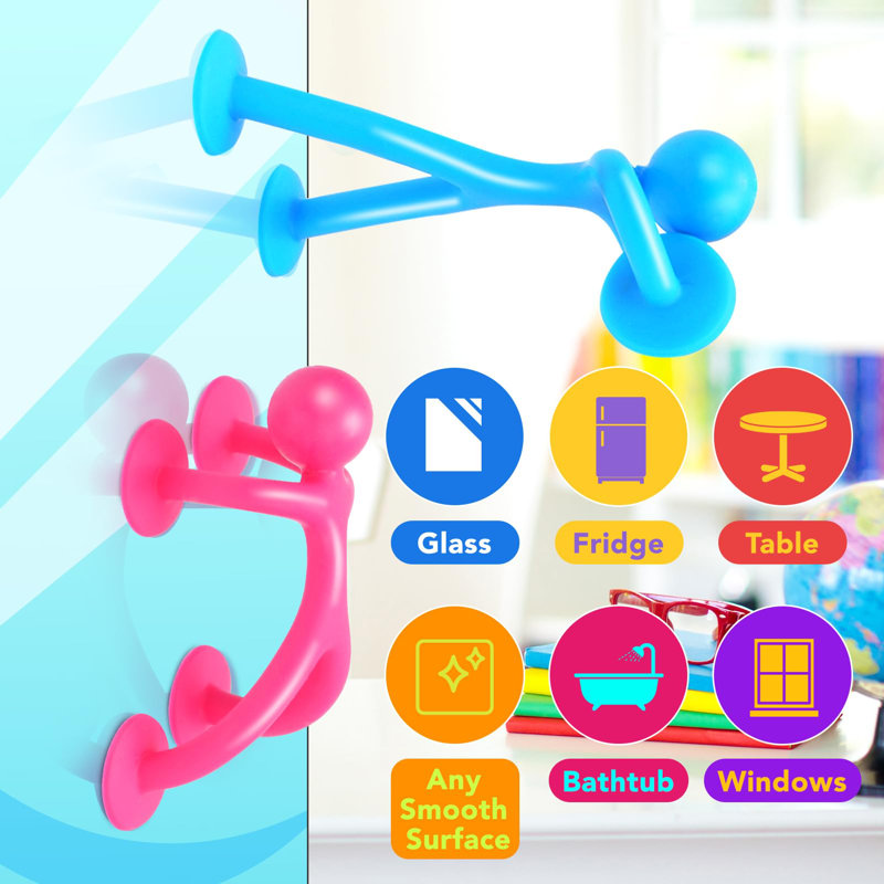 ZAALBA 48 Pack Suction Cup Fidget Toys | Wayfair