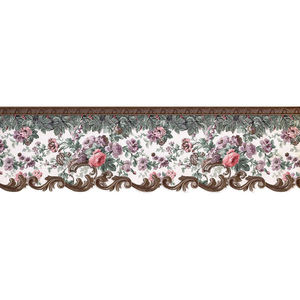 Red Barrel Studio® 15' L x 6.75" W Wallpaper Border | Wayfair