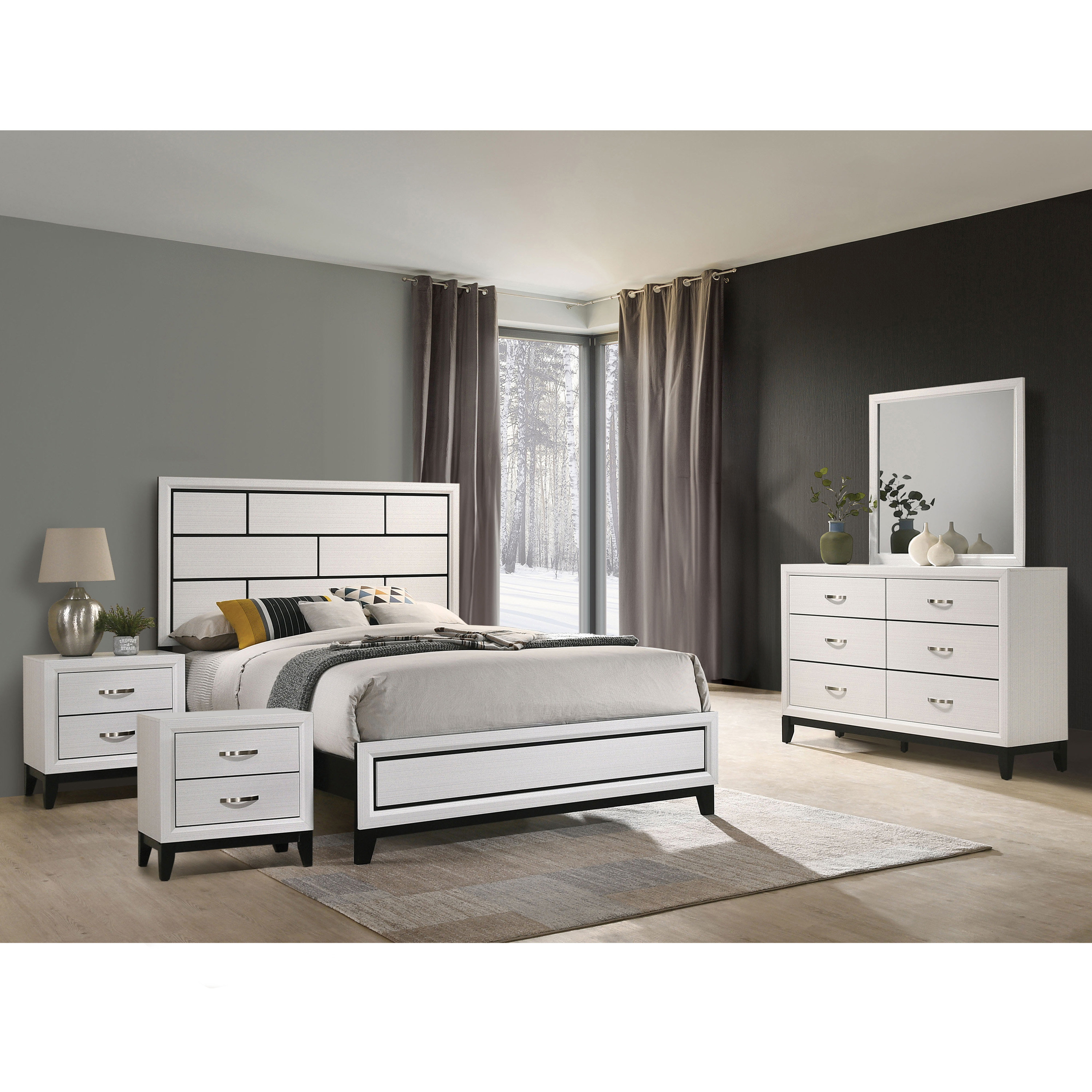 George Oliver Ferris Beeson 5-Piece Bedroom Set | Wayfair