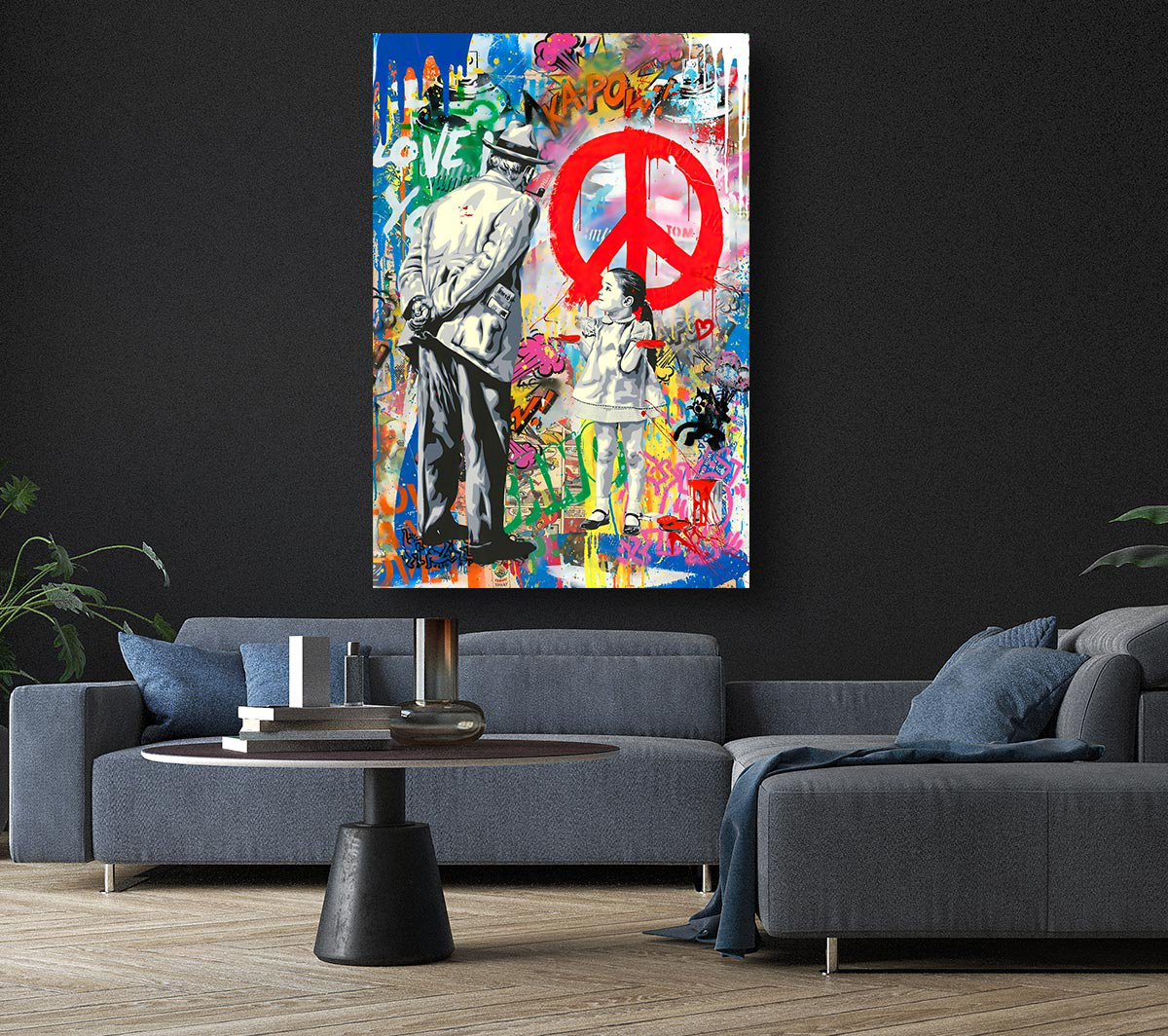 Happy Larry Peace Not War | Wayfair.co.uk