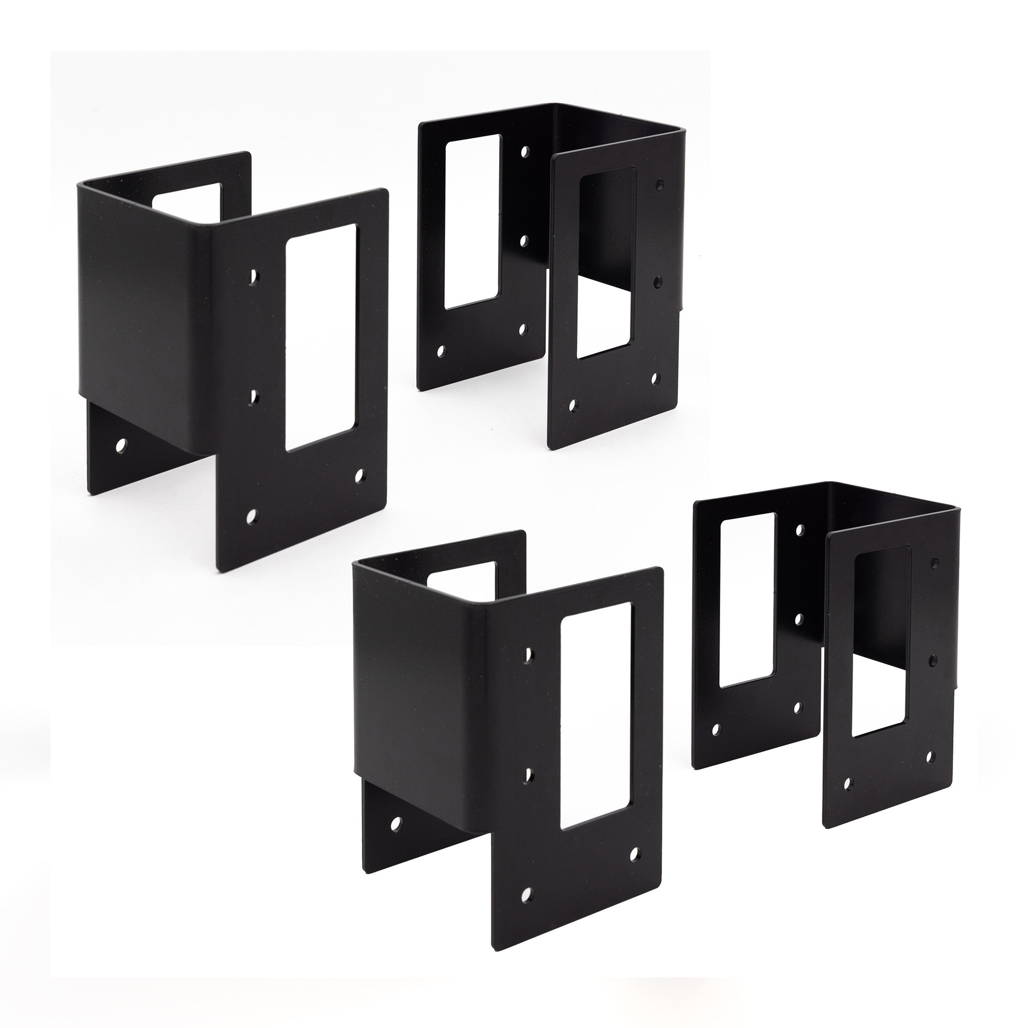 Ebern Designs Firewood Rack Bracket Kit 4-Pack | Wayfair