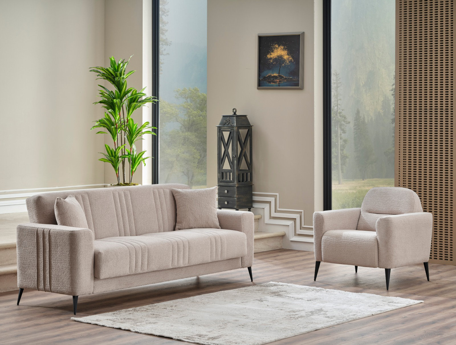 Everly Quinn Gonde 2 - Piece Living Room Set - Wayfair Canada