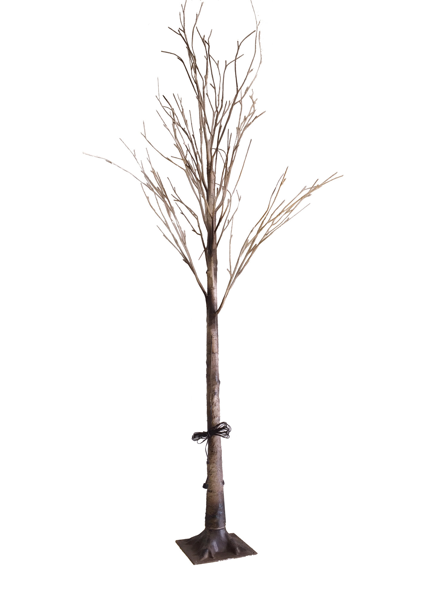 Lightshare Natural Wild Birch Tree 32 Light LED Lighted Tree & Branches ...