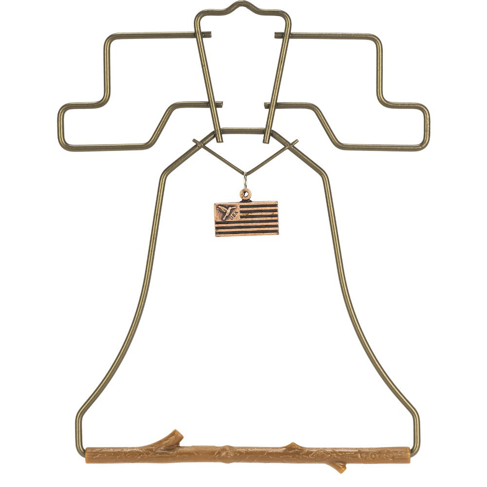 Latitude Run® Dicarlo Liberty Bell Hummingbird Swing, Bronze | Wayfair