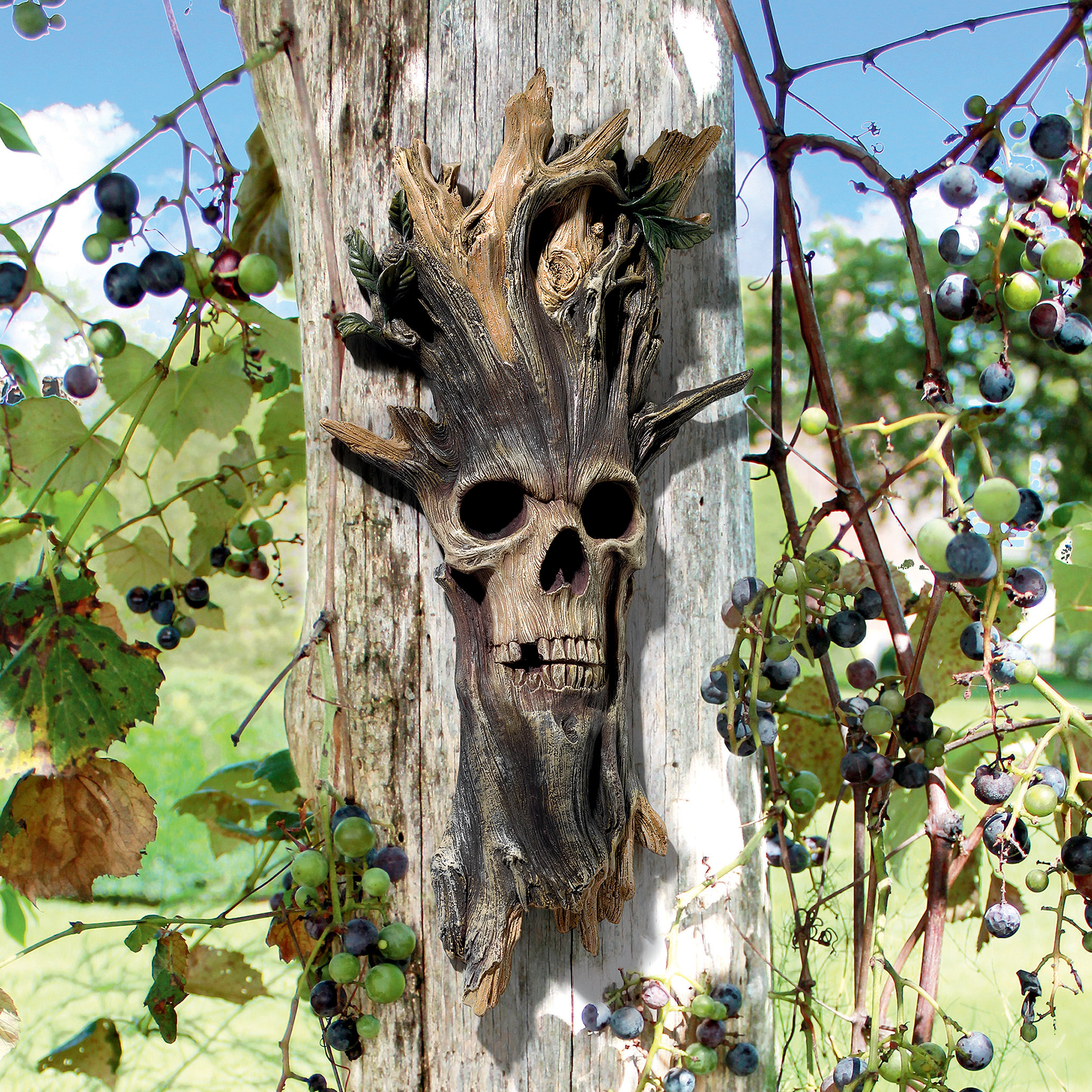 Design Toscano Faces in the Trees Evil Tree of Knowledge Wall Décor ...