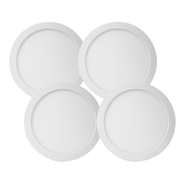 Luminus 60 Watt Eq. 7" Disc LED Dimmable Light 3000K Bright White(4 ...